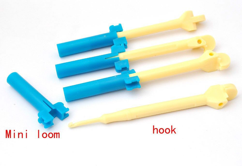 DHL Loom Bands Hook a Loom Hook Loom Bands Crochet Tool DIY Rubber Bands Bracelet Making Charm ...