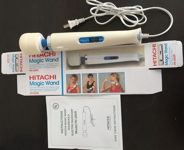 Portable Hitachi Magic Wand Massager Av Vibrator Massager Personal Full Body Massager Hv 250r