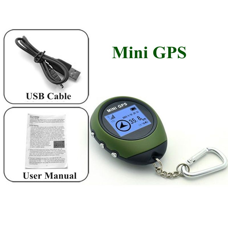 2017 Mini Gps Receiver Navigation Tracking Device Travel Portable