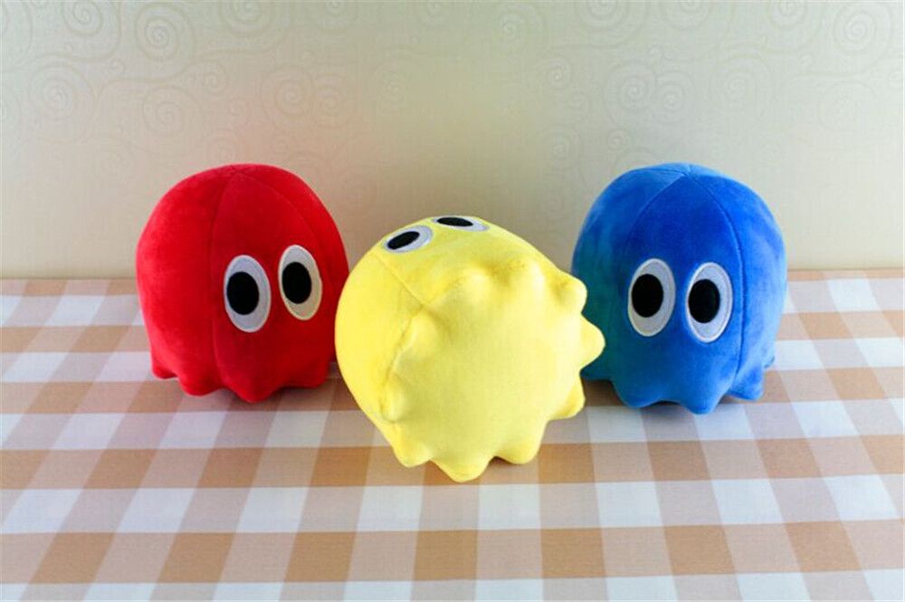 2017 15cm Pac Man 5.9 Pixels Plush Toys Pacman Stuffed Toy Doll 15cm ...