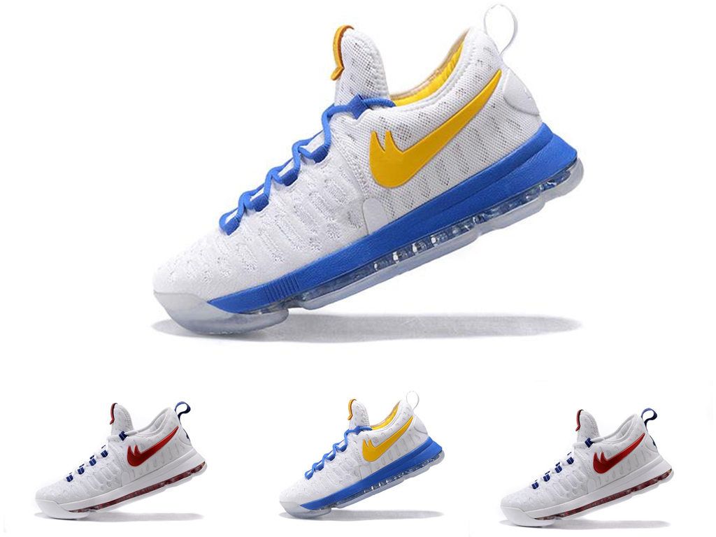 Cheap Mens Shoes Kd 9 Usa Independence Day Kevin Durant 9s Warior Kds Outdoor Trainer Kd9 Mens