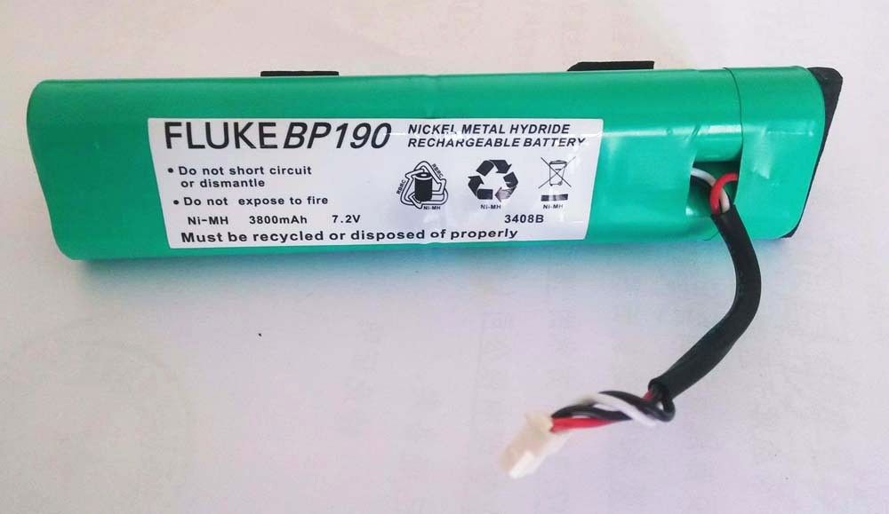 High Capacity FlUKE 430 BP190 Fluke 435 99B 7.2V 3800mah Battery for ...