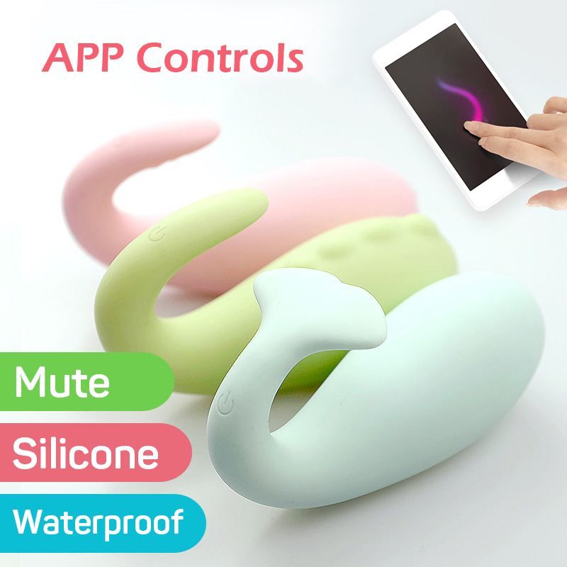 Libo Wireless App Remote Control Vibrating Egg Usb Charge Soft Silicone