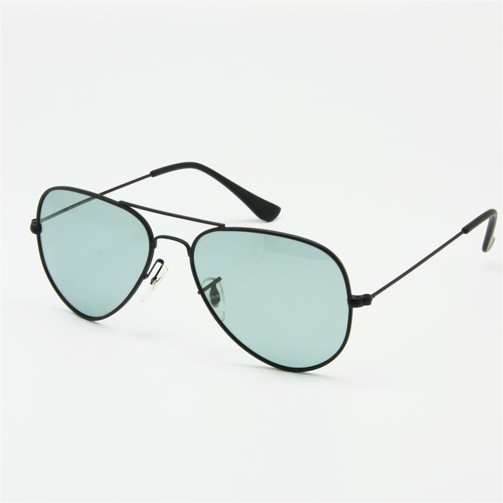 Transition Glasses Photochromic Sunglasses Metal Frame Men Women Uv400