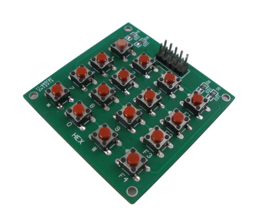 2017 Wholesale Arduino 16 Button 4x4 Keypad Matrix Arduino For Arduinoavrlpcstm32 From 9587