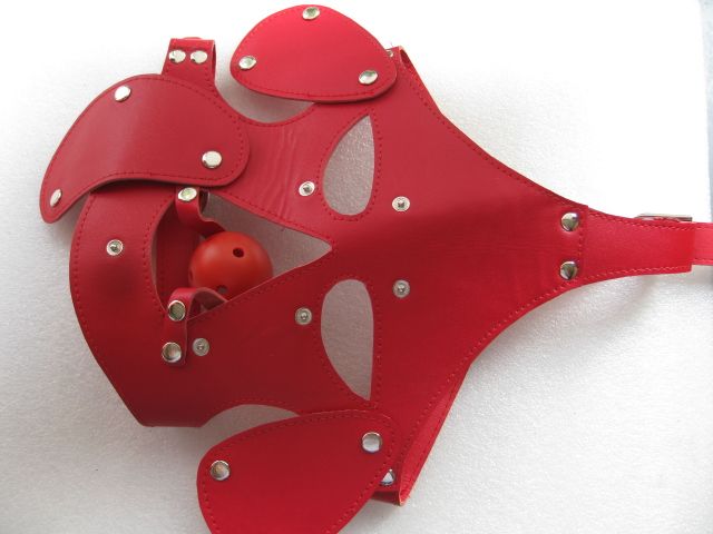 Adult Sex Eye Mask Blindfold Bondage With Mouth Ball Stopper Sex Game Toy For Women Wife Jd403