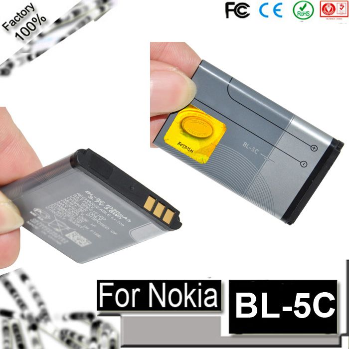 Genuine 1020mah Bl 5c Bl5c Battery ForC2 01 C2 02 C2 03 C2 06 Bateria ...