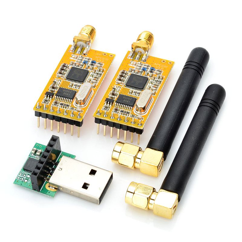 2017 Arduino Compatible Apc220 Wireless Rf Modules W Antennas Usb