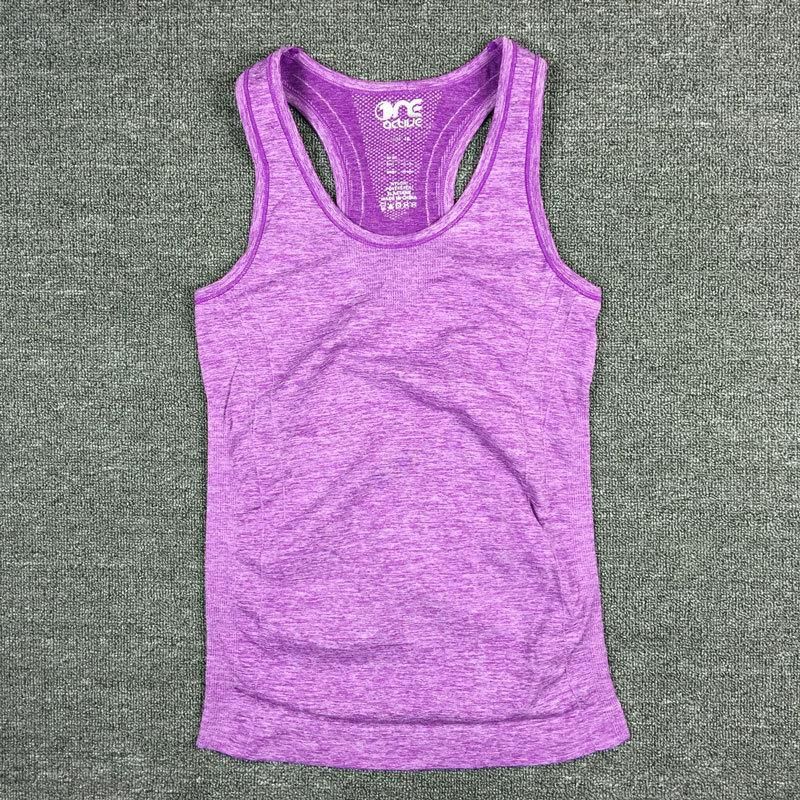 2015 New Women Sleeveless Sports Vest Running Fitness Summer Autumn ...