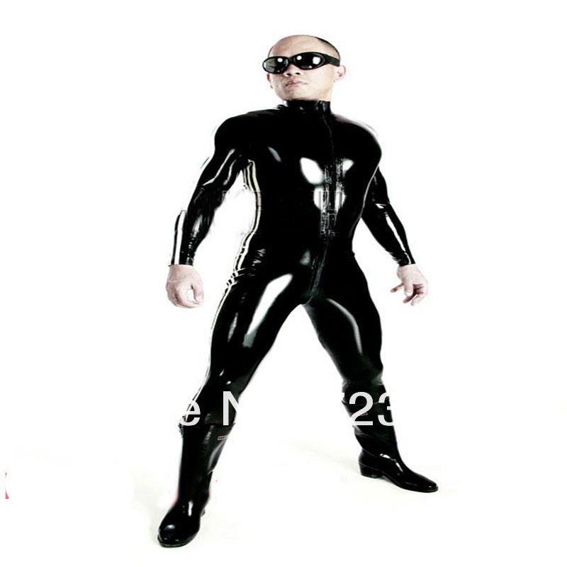 2020 Xxl Plus Size Unisex Faux Leather Costume Men Women Pvc Couple