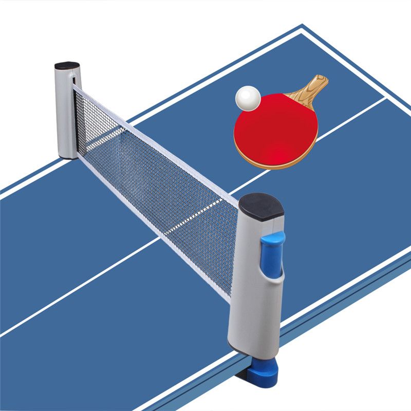 2021 Retractable Ping Pong Net Rack Replacement Table Tennis Net And ...