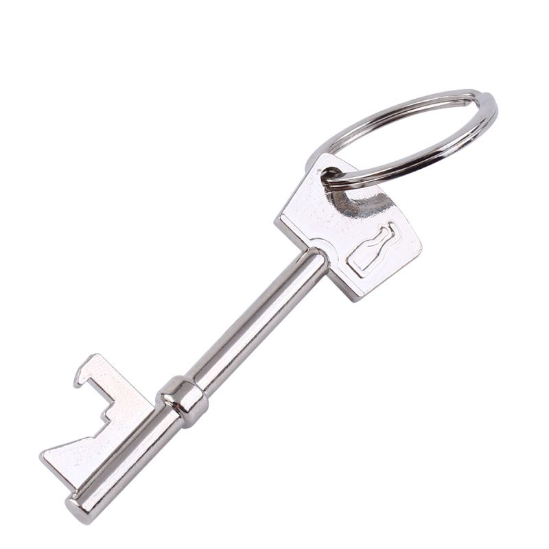 2021 Portable Key Shaped Bottle Opener Ring Keyring Chain Beer Soda ...
