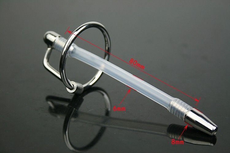 90mm Stainless Sounding Vibrating Urethral Plug Penis Stretch Toys ...