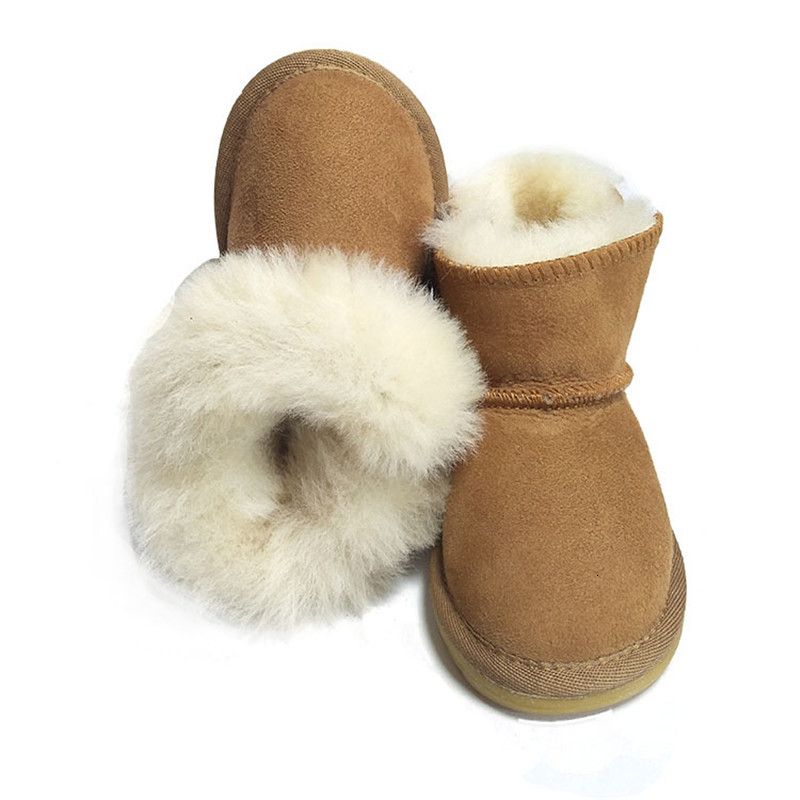 BABY TODDLER SHEEPSKIN BOOTS BOOTIES REAL SHEEP SKIN SHOES WARM WINTER ...