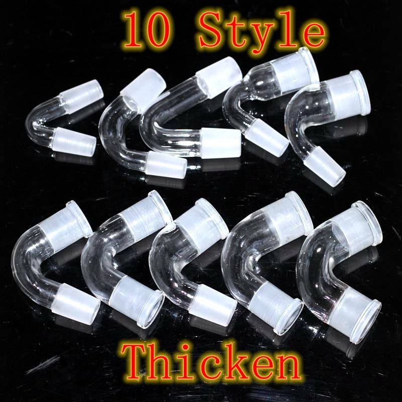 2020 Bent Glass Drop Down Adapter For Bong Smoking Accessories Drop ...