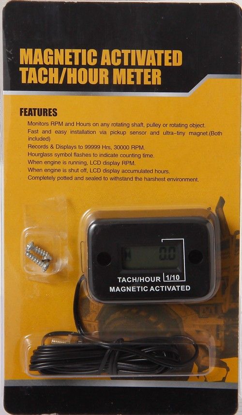 2021 Digital Diesel Engine Hour Meter Tachometer For Water Pump Mining ...
