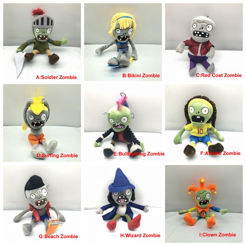 Plants Vs Zombies Plush Toys Stuffed Dolls Complete Collection Of ...