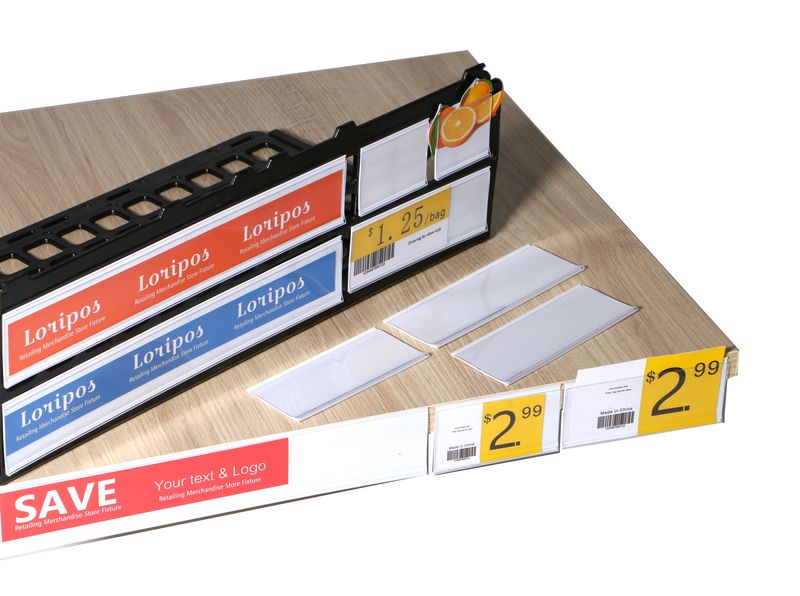 2021 Data Strip Sign Clip Shelf Price Talker U Channel Shelf Tag ...