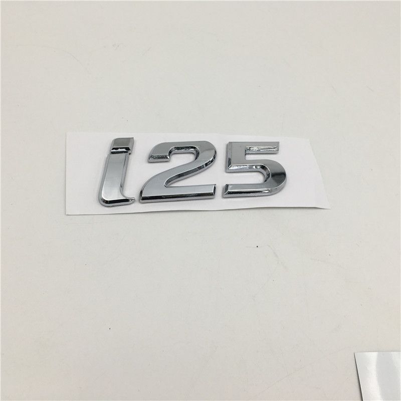 For Hyundai I10 I20 I25 I30 I35 Ix25 Ix35 Emblem Logo Rear Trunk Tail Nameplate Car Stickers ...
