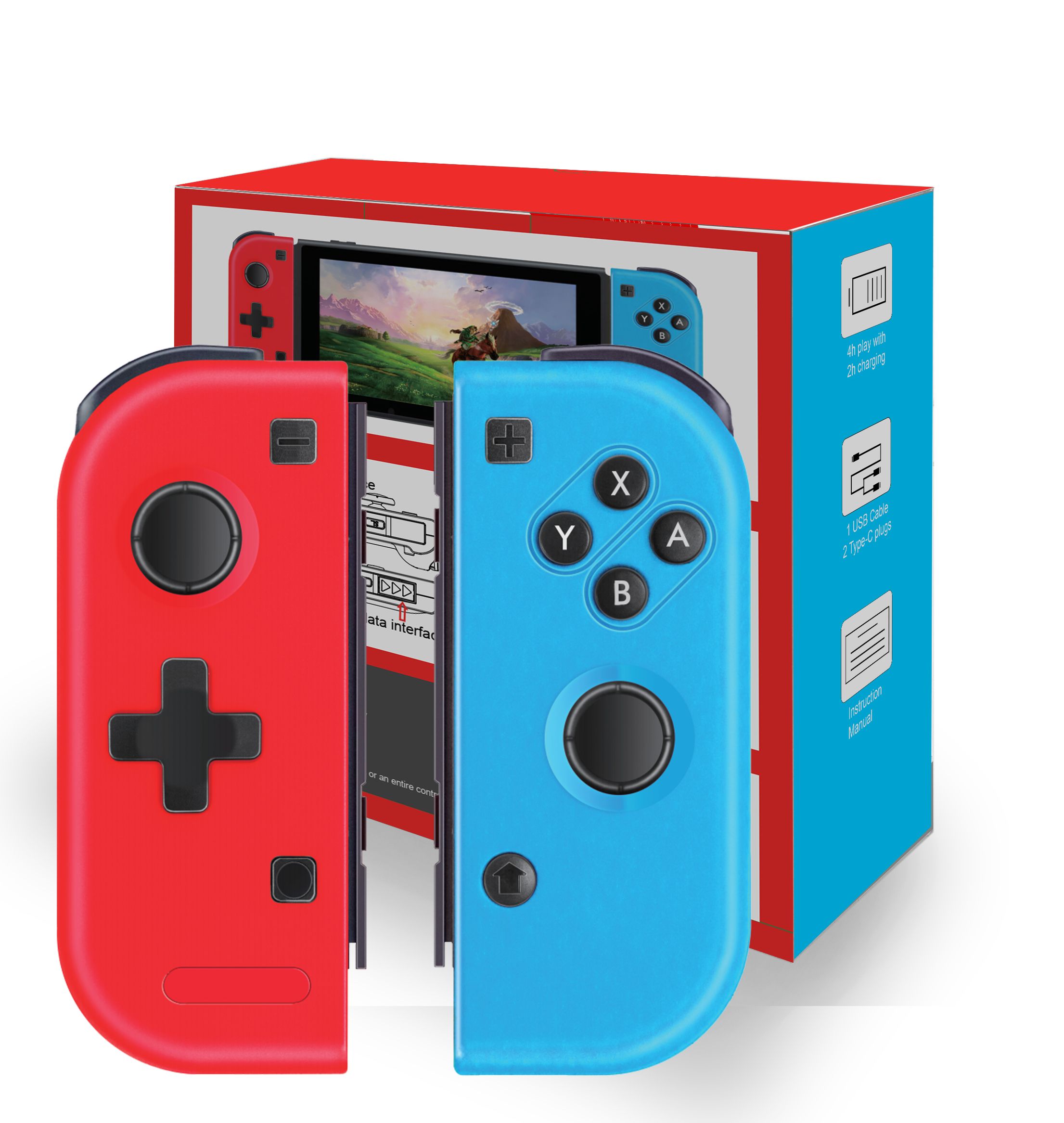 Bluetooth Game Joysticks Wireless Game Switch Controller Joy Con Gamepad Controller For Nintendo