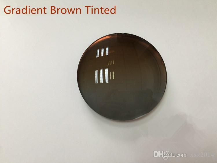 New Designer Gradient Tinted Optical Lens Glasses Lens UV400 ...