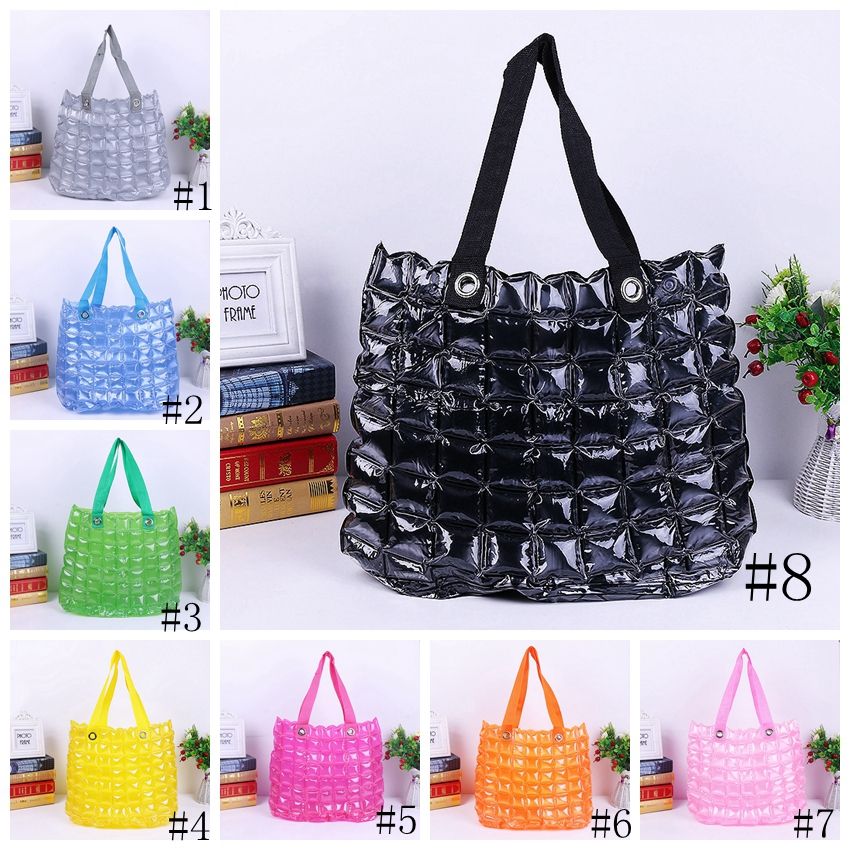 Inflatable Lady Handbag: Waterproof PVC Bubble Bag For Beach, Shopping ...