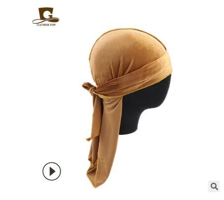 Unisex Velvet Pirate Durag Set 14 Styles To Choose From Headband For ...