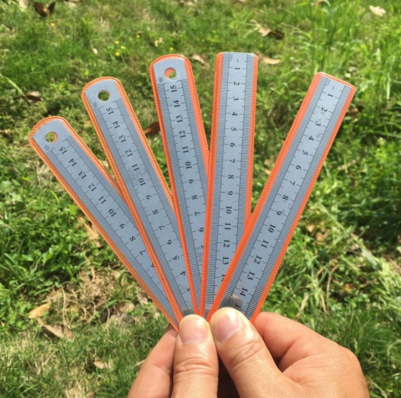 Measuring & Gauging Tools Stainless Steel Straight Ruler Inch And ...