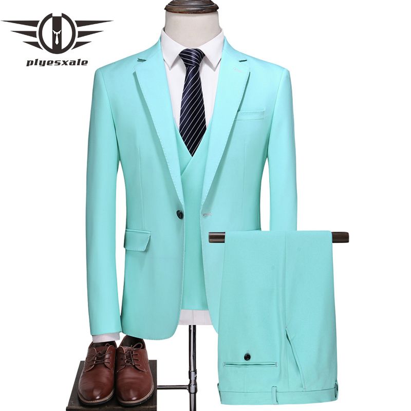 Turquoise Suit And Pant By Bm-fashion Men's Suits Afrikrea | atelier ...