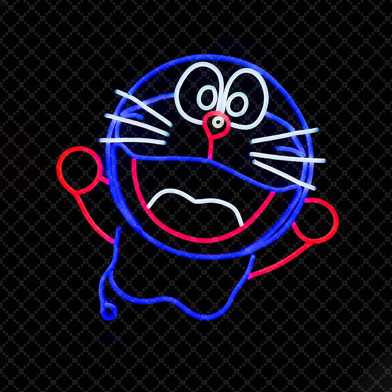 2020 DORAEMON Sign Birthday Party Cartoon Pattern Residential Public ...