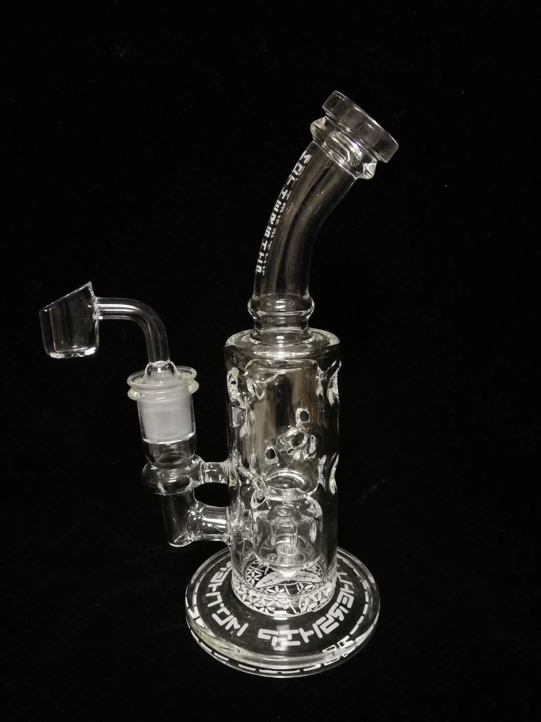 Bulk Order 2020 Straight Fab Cage Free Eggs Glass Bong With Torus ...