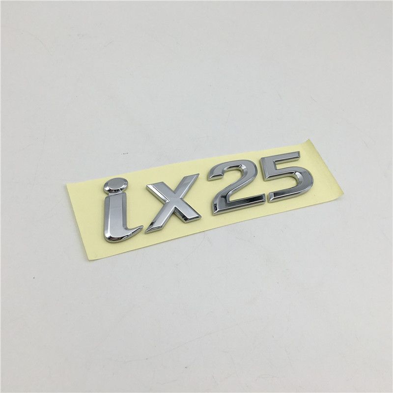 For Hyundai I10 I20 I25 I30 I35 Ix25 Ix35 Emblem Logo Rear Trunk Tail Nameplate Car Stickers ...