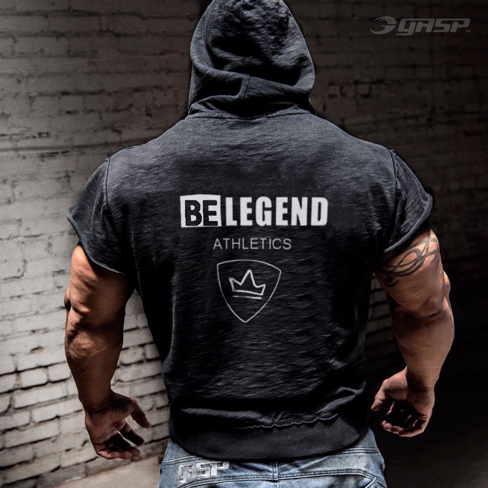 2019 Hot New Bodybuilding Sleeveless Hoodies Gyms Tank Tops For Men