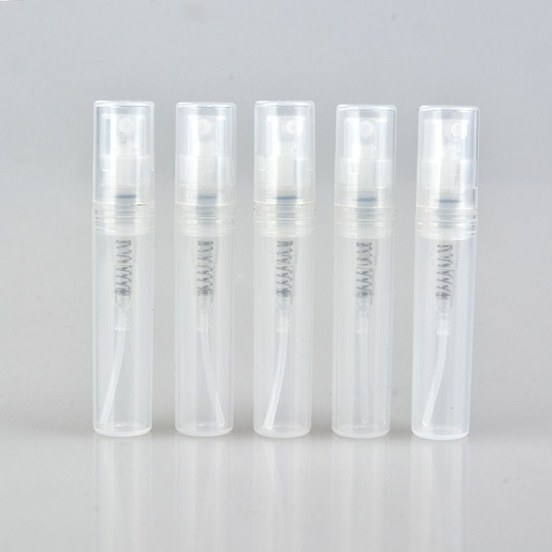 3ml Transparent Mini Perfume Bottles Empty Plastic Sprayer Bottle ...