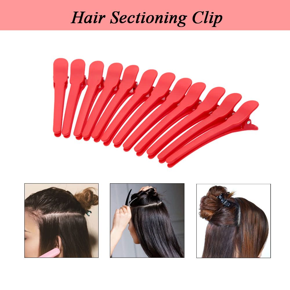 Salon Sectioning Hair Clip Grip Hairdressing Sectioning Clamps ...