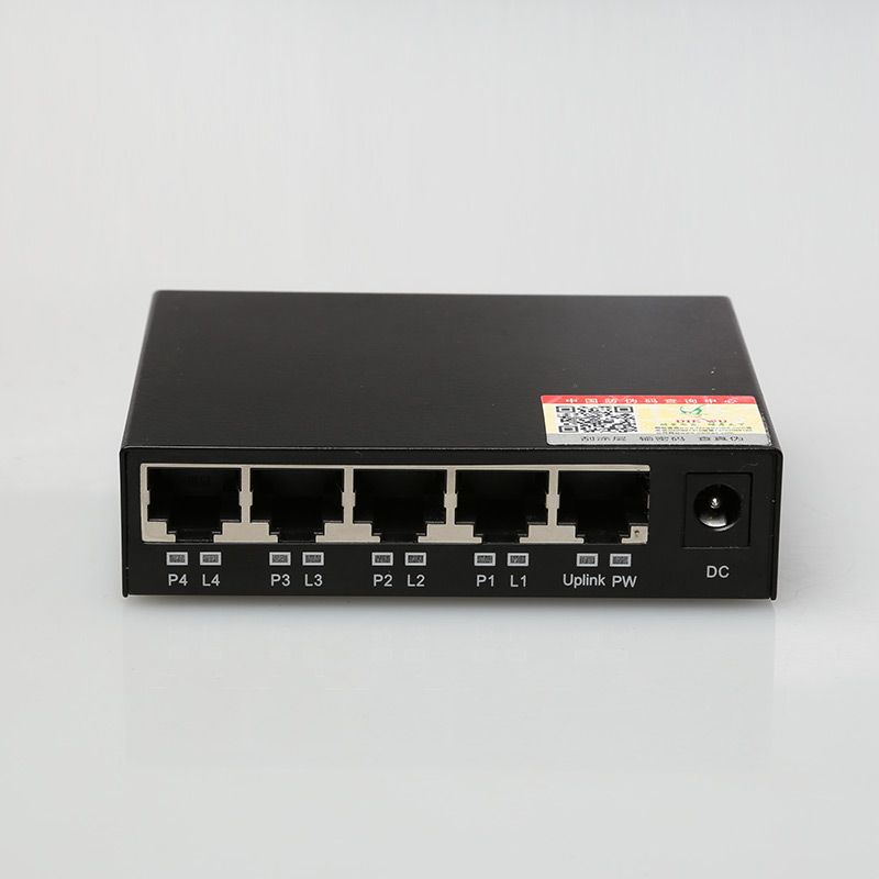 5 Port Portas POE Switch 5 Port 10/100M Router Fast Ethernet Switch ...