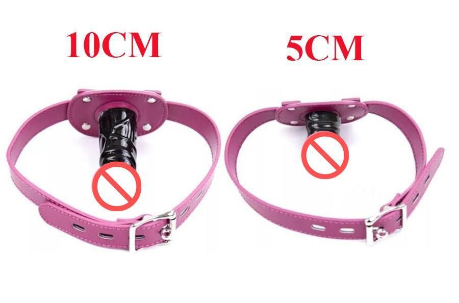 Silicone Dildo Gag Head Strapon Mouth Gag Fetish Bdsm Bondage