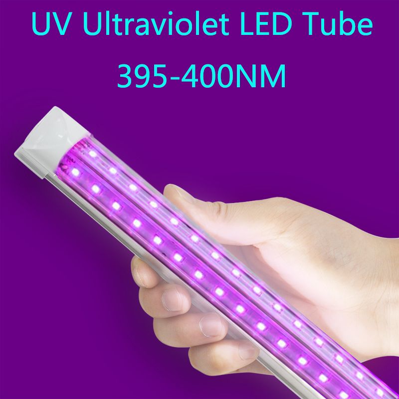 Purple Pink Color 395nm 400nm UVA LED Tube Lights 390NM UV LED ...