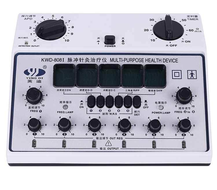 6 Channels Tens UNIT. Multi Purpose Acupuncture Stimulator Health ...