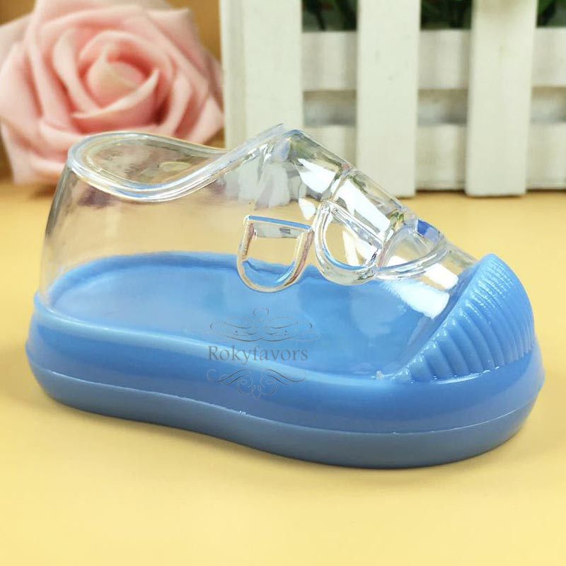 Acrylic Baby Booties Candy Box Baby Shower Baptism Party Favors ...