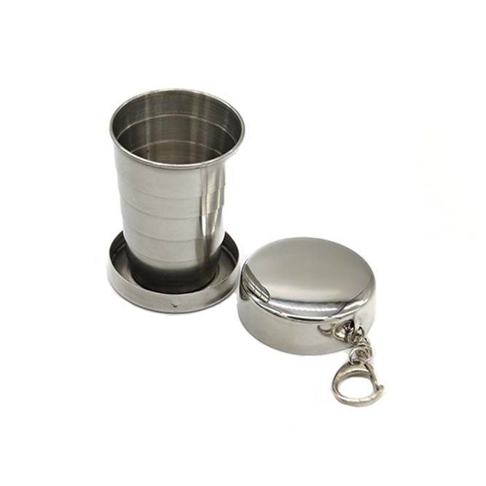 2020 Stainless Steel Collapsible Cup Retractable Travel Cup Pocket Cups ...