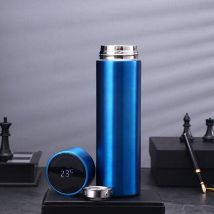 Smart Thermos Cup Intelligent Temperature Display Thermos Water Bottle ...
