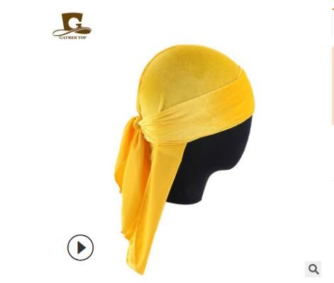 Unisex Velvet Pirate Durag Set 14 Styles To Choose From Headband For ...