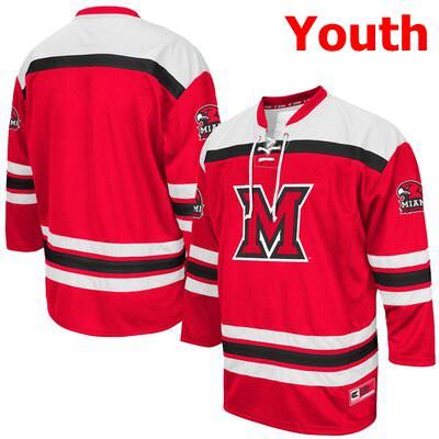 NCAA Miami University RedHawks Hockey Jerseys Womens Gordie Green ...