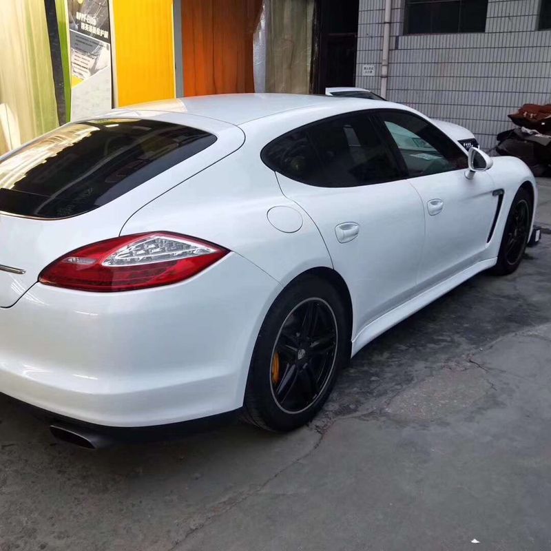 2020 Crystal Super Gloss White Vinyl Car Decal Wrap Sticker Glossy Film ...