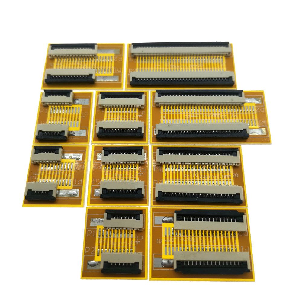 4/5/6/12... Pin 1.0mm FPC/FFC PCB Connector Socket Adapter Board,4 Pin ...