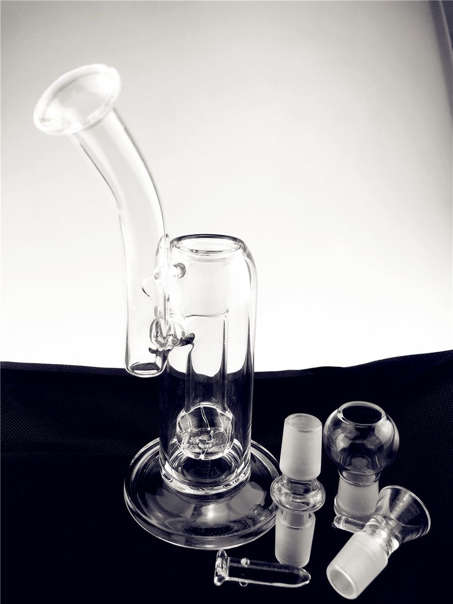 2020 DP Glass Beaker Bong Dab Rig Water Pipe Thick Glass Bongs Recycler ...