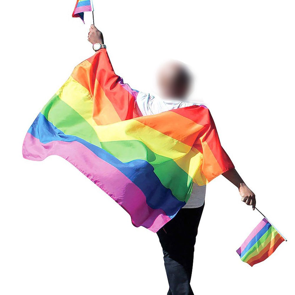 2020 Lgbt Rainbow Gay Cape Body Flag Banner New 3x5ft Polyester Fans