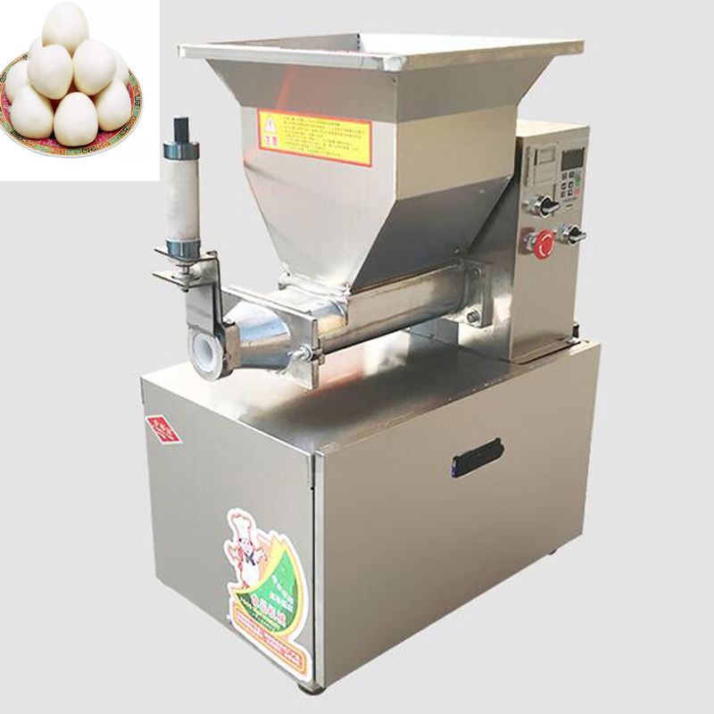 5 500g Commercial Automatic Stainless Steel Dough Divider Rounder Pizza ...