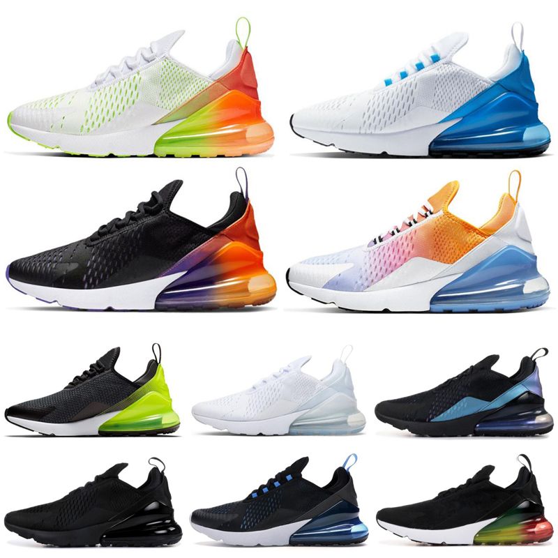 Classic Men Women Running Shoes Rainbow RAINBOW HEEL Black Gradient ...